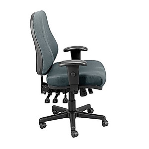 Eurotech Seating 24/7 Swivel Charcoal Chair, Dove Charcoal