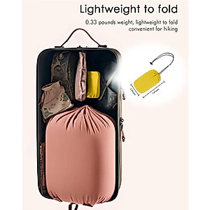 JTANIB Packable Rain Jacket Women Waterproof Lightweight Raincoat with Hood for Hiking Outdoor Travel