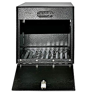 Mail Boss 7526 Mail Manager Street Safe Locking Security Mailbox, Black