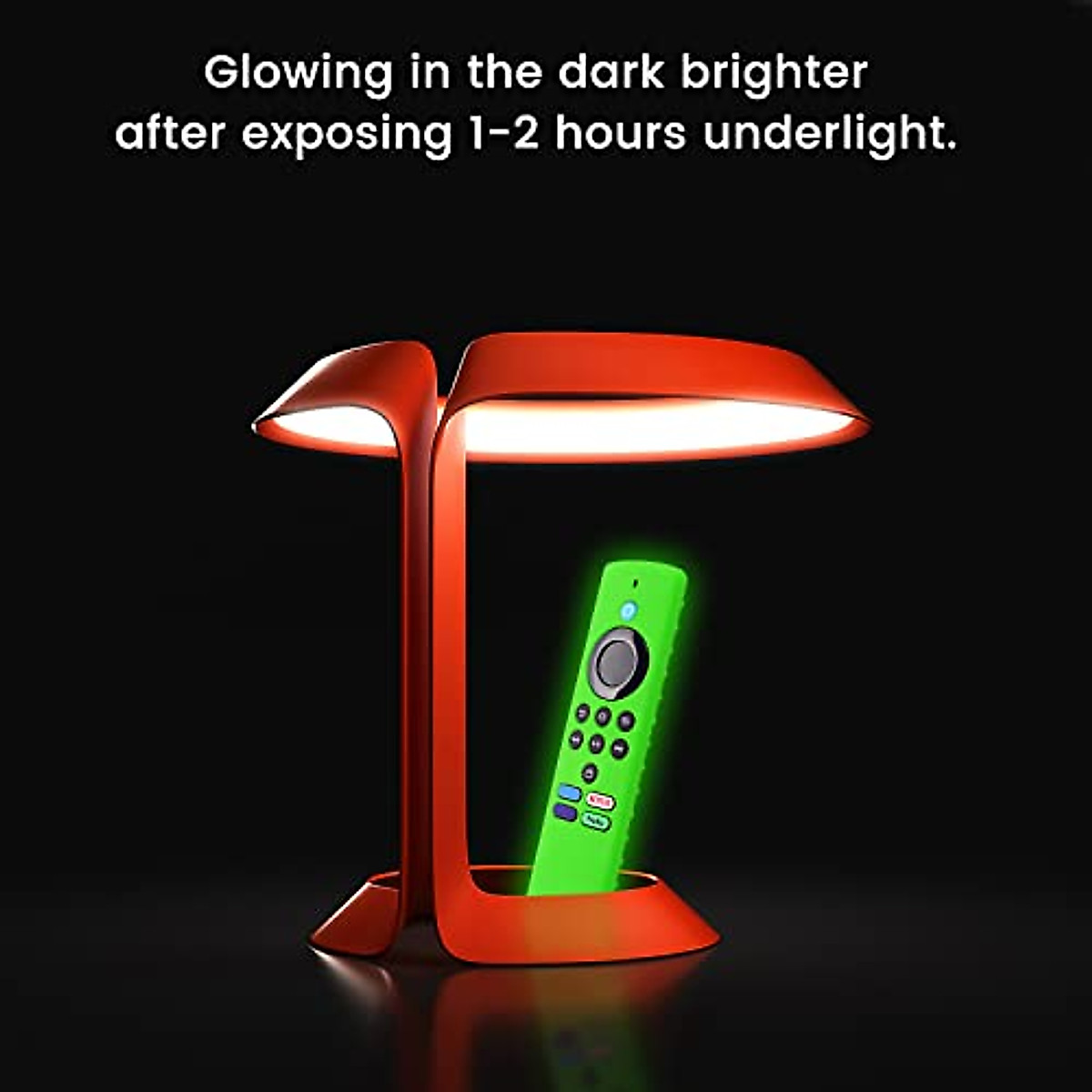 Remote Cover Replacement for Fire TV Stick Lite 2nd Gen. 2022 Controller, Silicone Case with Lanyard, Glowing in The Dark