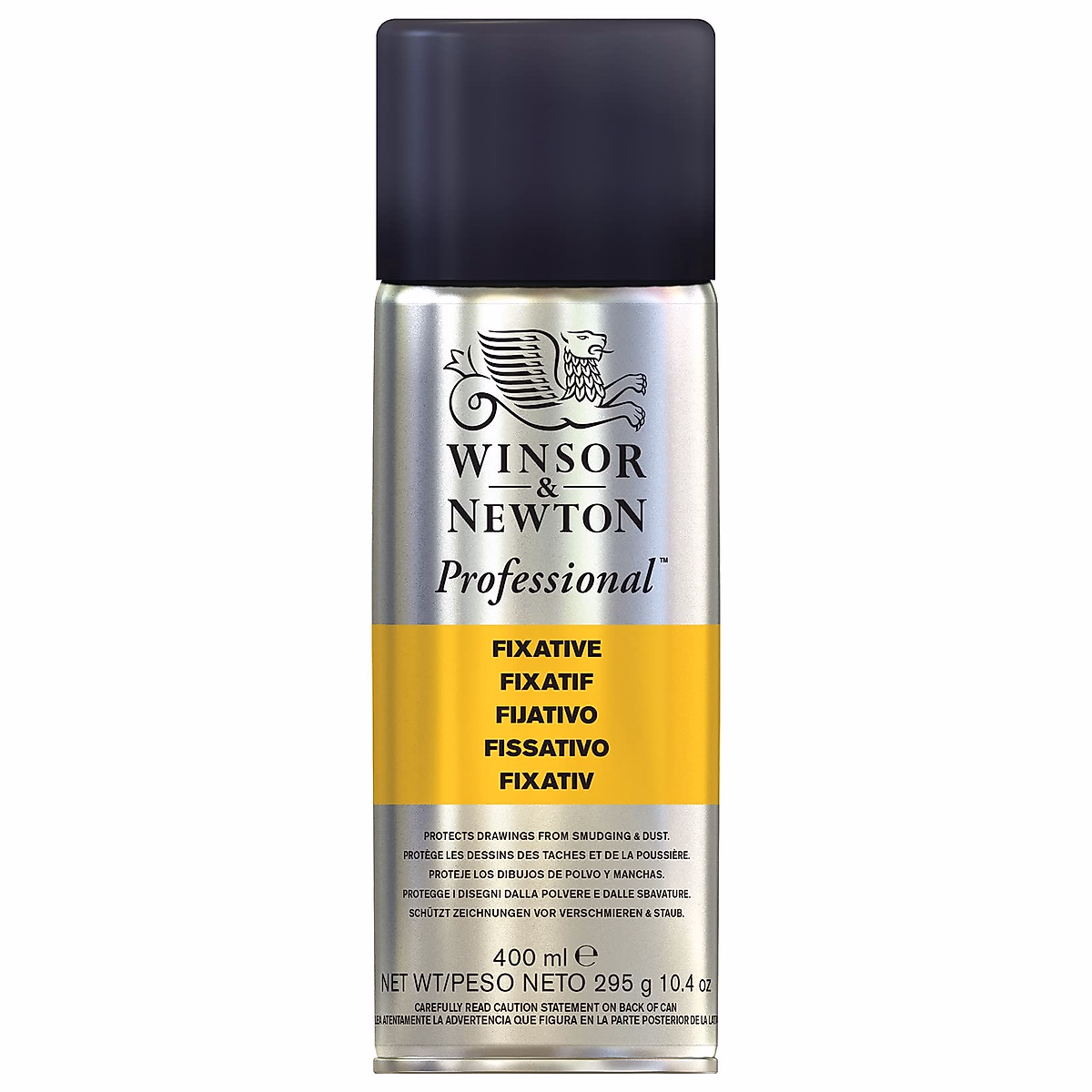 Winsor & Newton Artists' Aerosols Workable Fixative, Transparent – 400ML