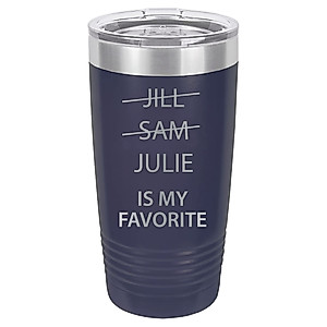 Customizable My Favorite Child Funny Tumbler with Name, Custom Mom & Dad Gifts, Father's Day Gifts from Son Daughter, Mother's Day Gifts, Birthday Gifts for Dad Mom, Christmas Funny Gifts