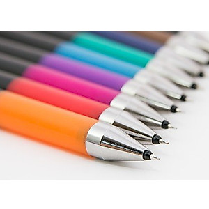 Pilot juice up 03 Retractable Gel Ink Pen, Hyper Fine Point 0.3mm, 5 Color Ink, Sticky Notes Value Set