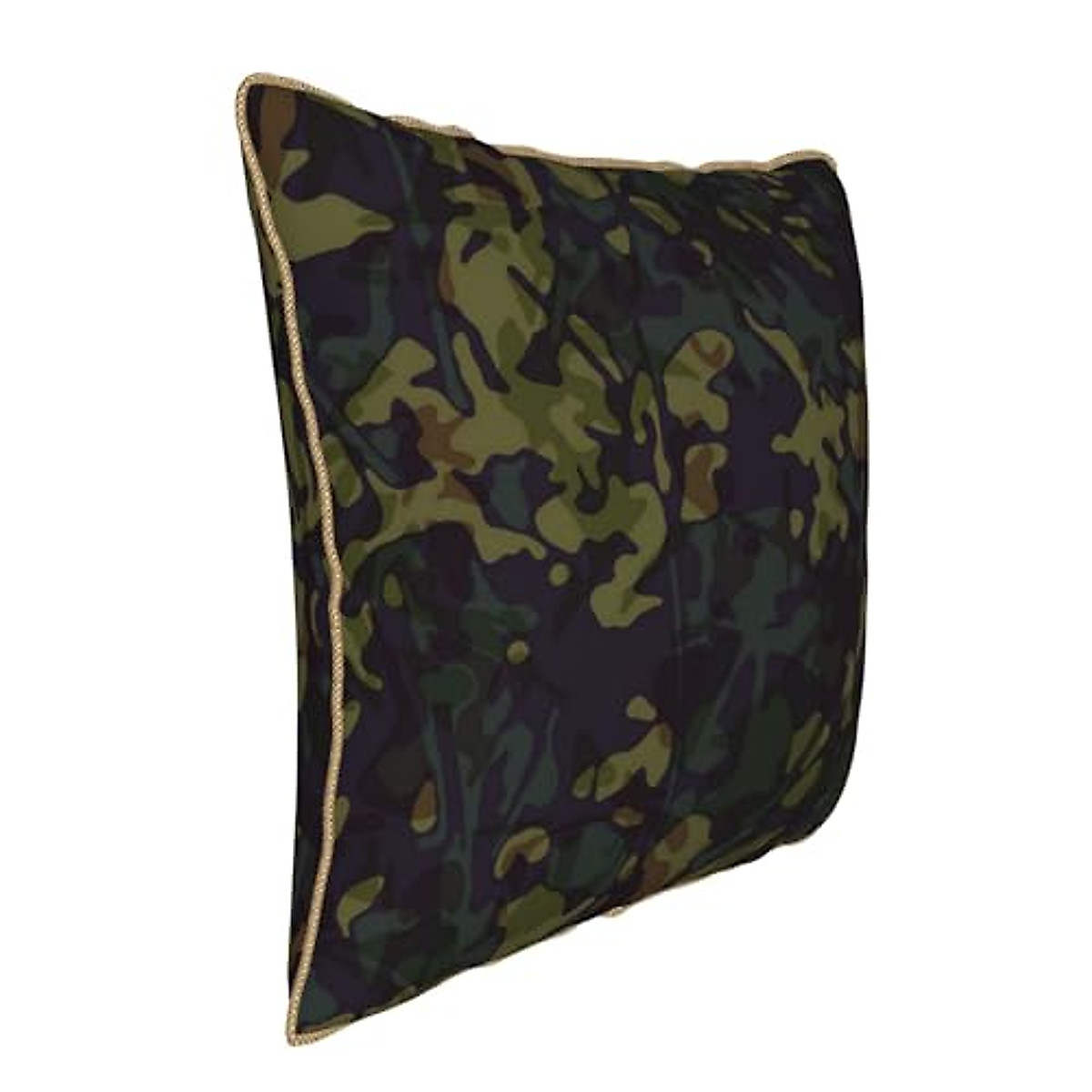 Augenstern Zippered Pillow Protectors Cover Case Camo-Hunting-Grassland Decorative Throw Pillow Cover Square Cushion Case 20"X20"