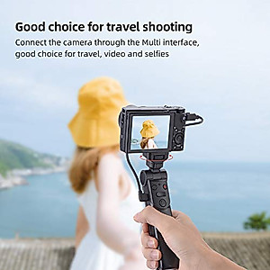 Newmowa Mini Shooting Grip vlog Camera Grip for Sony Vlogger Grip for Sony ZV1 RX100 VII RX100M2 RX100M3 RX100M4 RX100M5 RX100M7 A6000 a6100 a6300 A6400 A6500 A6600