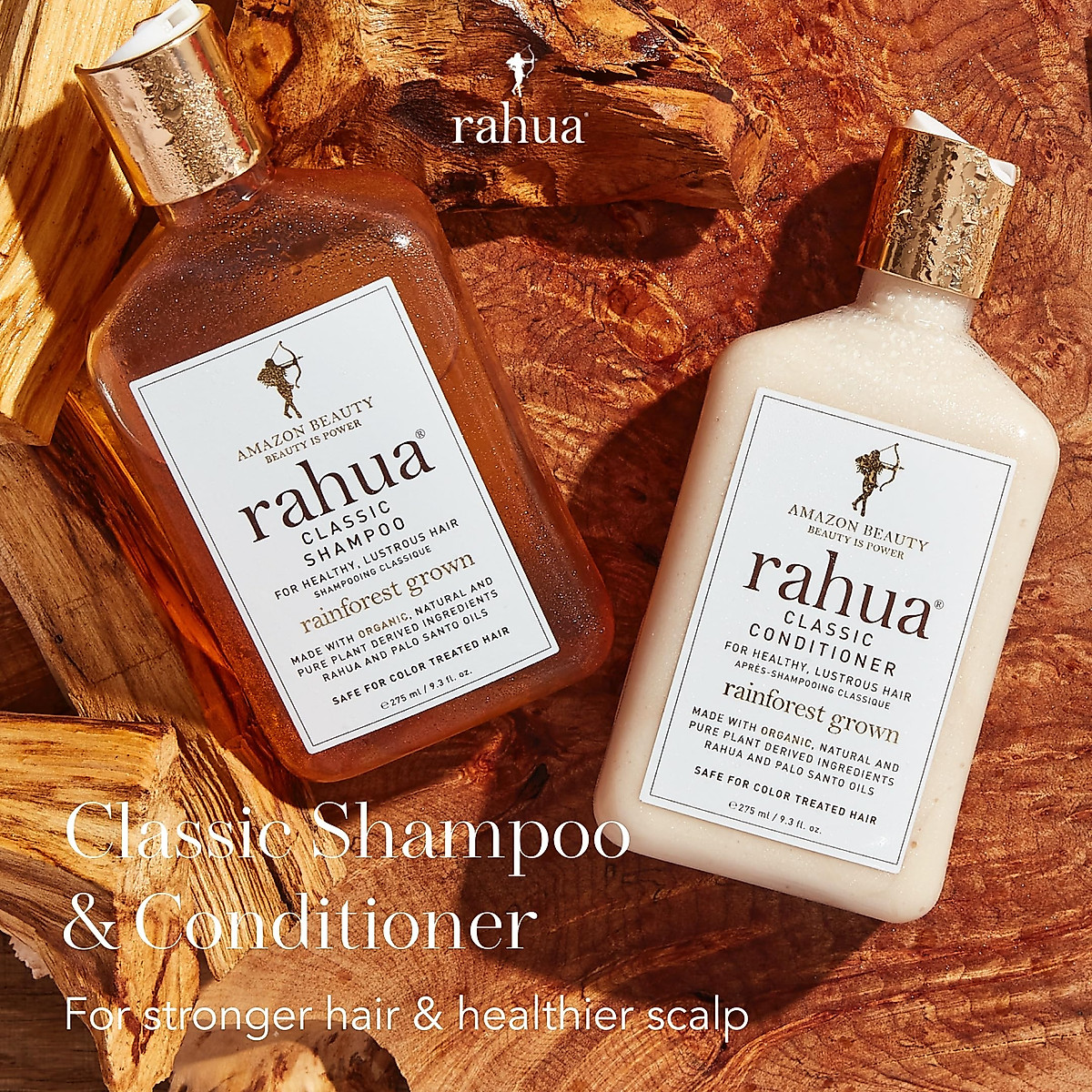 Rahua Classic Hair Conditioner, 9.3 Fl Oz, Moisturizing Organic Conditioner, Natural, Plant Based Derived Ingredients, Palo Santo, For Dry Damaged Hair, Hair Care for Soft & Shiny Hair, Scalp Care