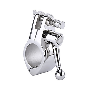 Mxeol Bimini Rail Mount Hinge 7/8 Inch W/Boat Pin Quick Release Stainless Steel Pair