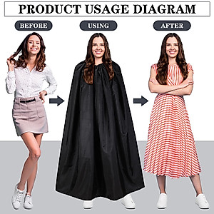 Maitys 3 Pcs Changing Room Privacy Tent Changing Cover Ups 55 Inch Length Instant Camping Privacy Shelters Lightproof Portable Dressing Room for Summer Camping Swimming Changing