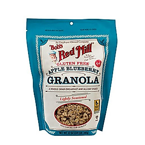 Bob's Red Mill Gluten Free Apple Blueberry Granola, 12-ounce (Pack of 4)