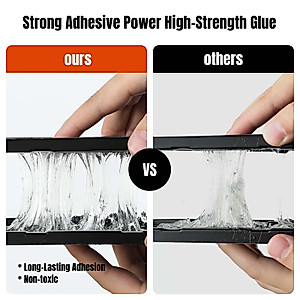 POPTRAP Rat Trap Heavy Duty & Large - 12 Pack, Super Sticky Mouse Trap with Ultra-Strong Glue, Mouse Glue Trap with Scent of Peanut Butter for Indoor & Outdoor, Non-Toxic & Long-Lasting