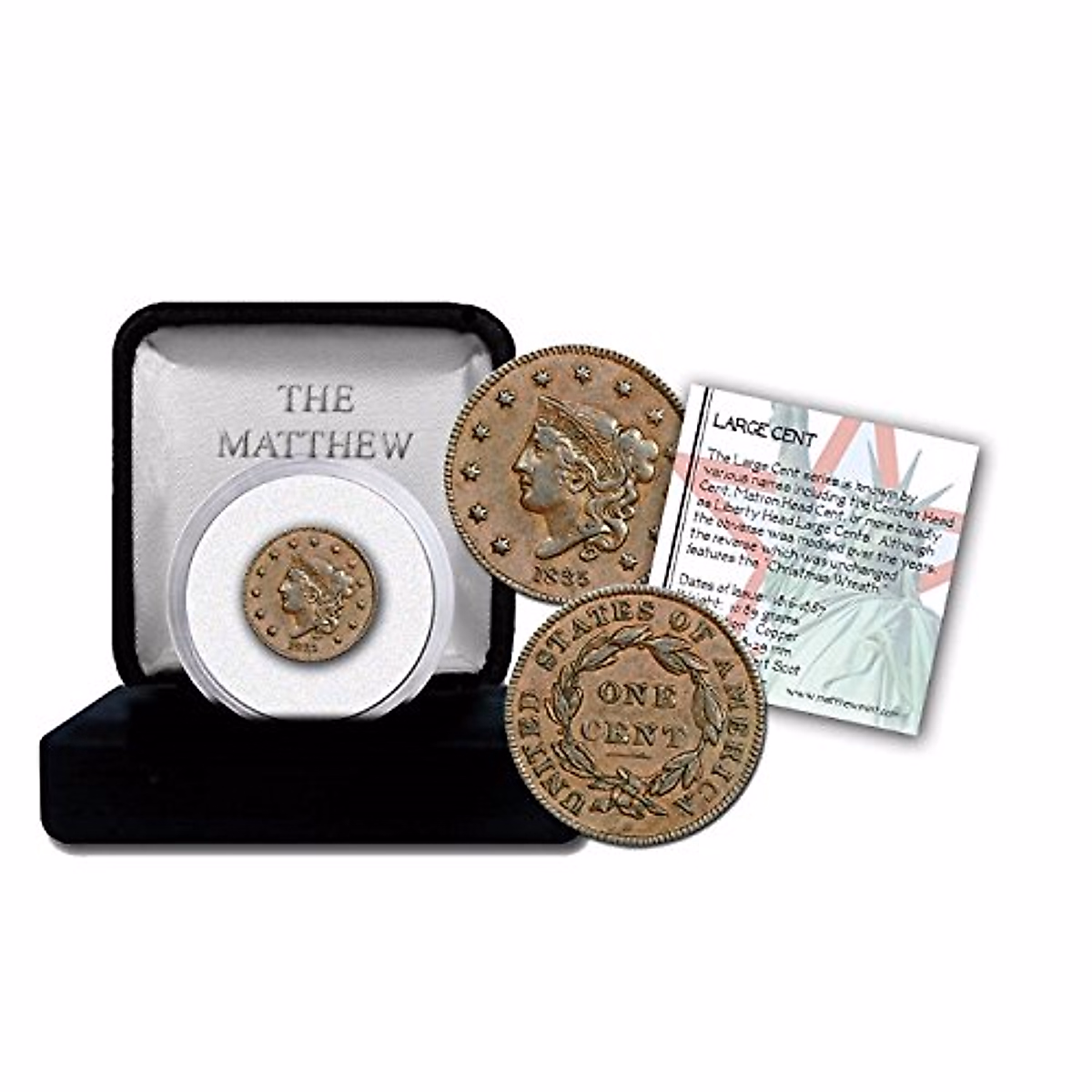 1800 Coronet Head Cent 1816-1839 Penny None Not Graded