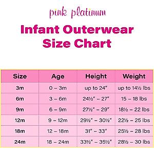 Pink Platinum Baby Girls' One-Piece Puffer Winter Snowsuit with Hood (Newborn & Infant), Size 18/24M, Plum