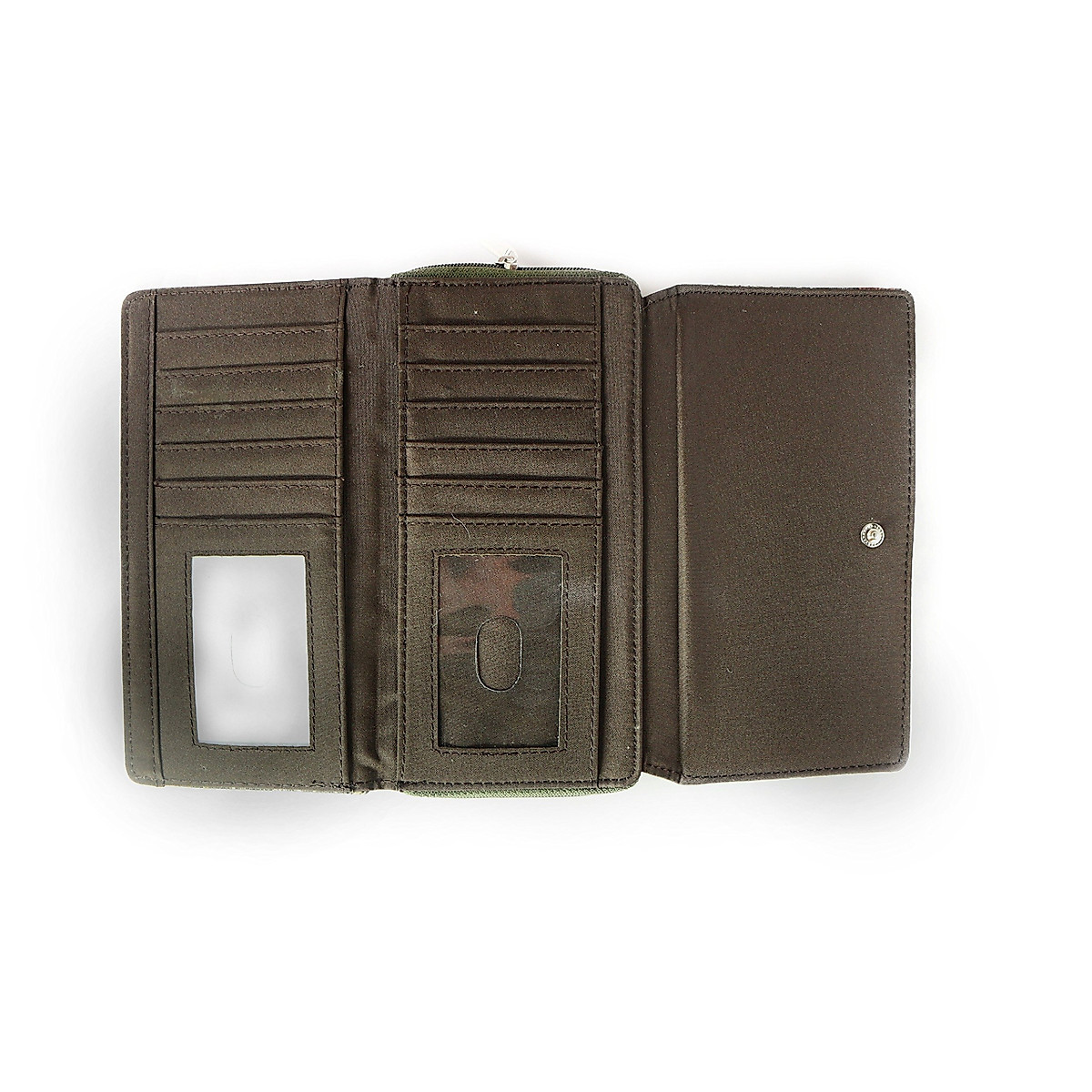 Womens Mossy Oak Camo Wallet Large Tri Fold Camo Wallet