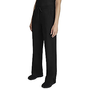 Healing Hands Scrub Pants for Women 2 Pocket Elastic Back Drawstring Pant Purple Label 9095 Taylor Black M