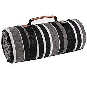 apollo walker Extra Large Picnic Blanket Camping Mat 80x 60 inches with Waterproof Backing for Family Picnic,Concerts,Park,Travel,Grass