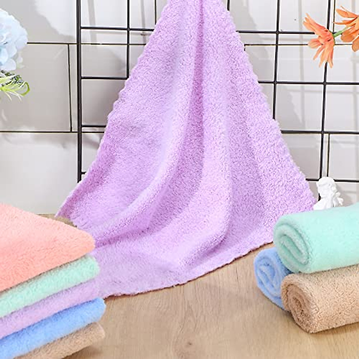 20 Pcs Guinea Pigs Soft Blankets Hamster Fleece Cage Liners Guinea Pig Accessories Small Animal Pet Blanket Sleep Bedding Mats Coral Fleece Guinea Pigs Hideout Blankets Bath Towel for Squirrel Pets