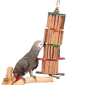 Zoo Max DUS630 Shred-X 17x6in Medium Bird Toy