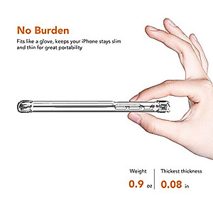 ANHONG Upgrade iPhone 11 Clear Case with Card Holder, Protective Soft TPU Shock-Absorbing Bumper Wallet Case for iPhone 11 6.1“