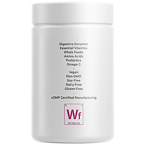 Codeage Women’s Daily Multivitamin, 25+ Vitamins & Minerals, Fermented, Organic Whole Foods, Probiotics Supplement - Vitamin A, Vitamin B, Vitamins C, D, E & K, Omega 3, Zinc – Vegan - 120 Capsules