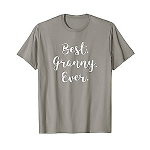 Best Granny Ever tshirt - Family Love Grandma T-shirt Tee