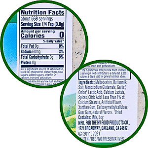 Hidden Valley Ranch Seasoning Mix - Original Ranch Dressing Dry Mix Powder for Salad Dressing and Dips Includes (2) 16oz Containers and (1) Measuring Spoon