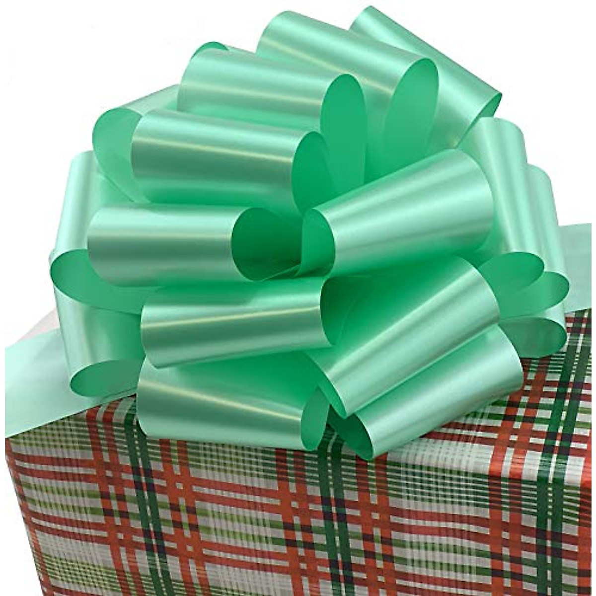 Big Easter Gift Basket Pull Bows - 9" Wide, Set of 9, Light Pink, Blue, Yellow, Lavender, Bows for Gifts, Christmas, Presents, Boxing Day, Wreath, Birthday, Fundraiser, School Dance, Gift Bows