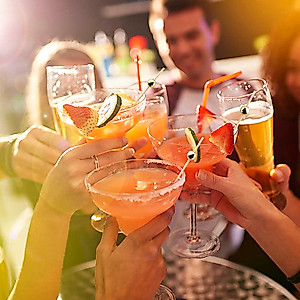 120PCS Cocktail Picks Toothpicks for Appetizers Cocktail Picks for Drinks Bamboo Toothpicks Cocktail Toothpicks Fancy Toothpicks for Appetizers Pink Pearl Toothpicks for Food Long Toothpicks 4.7Inch