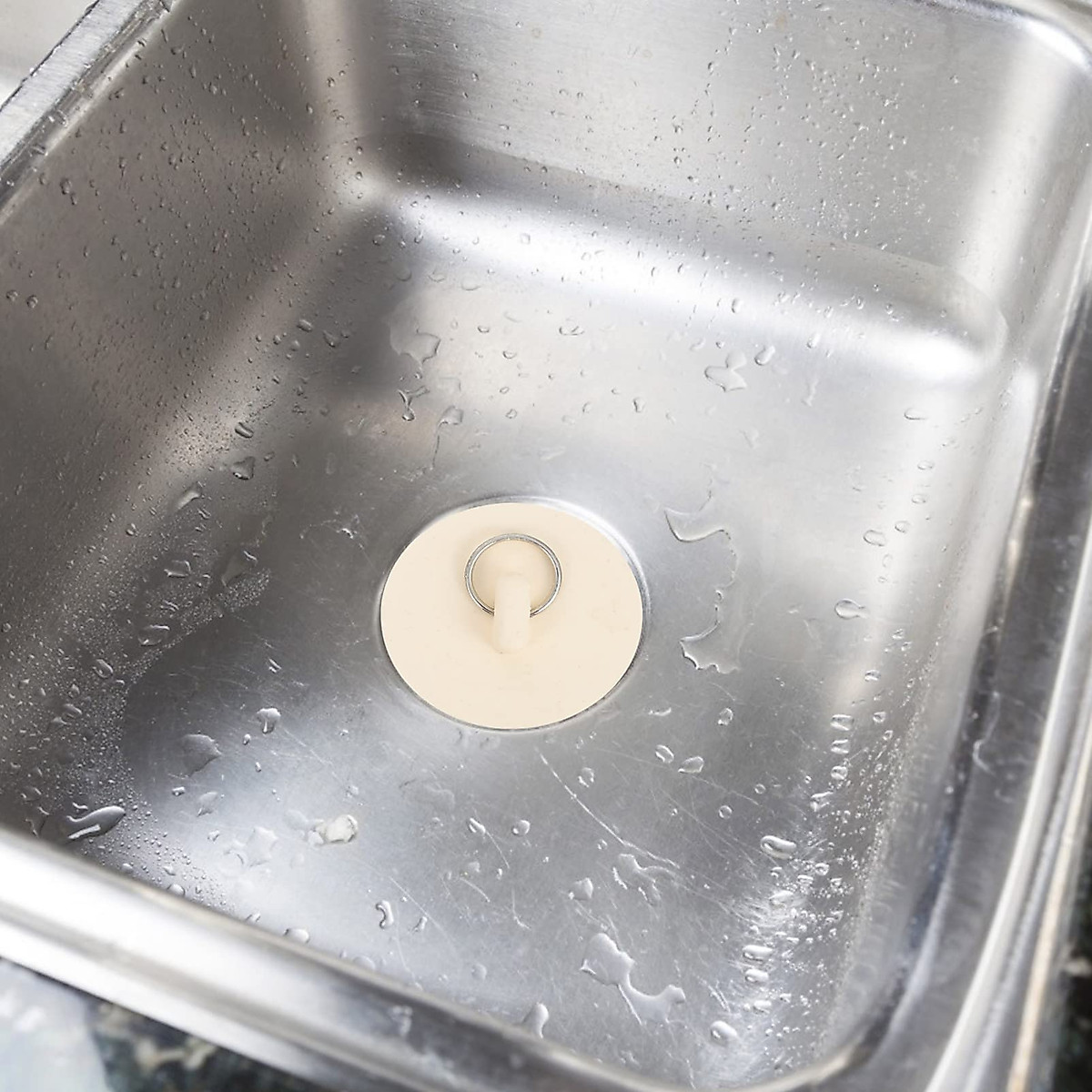 6pcs Rubber Sink Stopper Tub Stopper Kitchen Sink Stopper Drain Stopper Tub Drain Parts Bathroom Bath Stopper Bath Plugs Kitchen Sink Plug Sink Water Stopper Bathtub Plugs