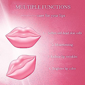 20pcs/Pack Moisturizing Lip Mask, Lip Care Mask for Dry Lips and Lip Lines, Moisturizing Plumping Lip Treatment