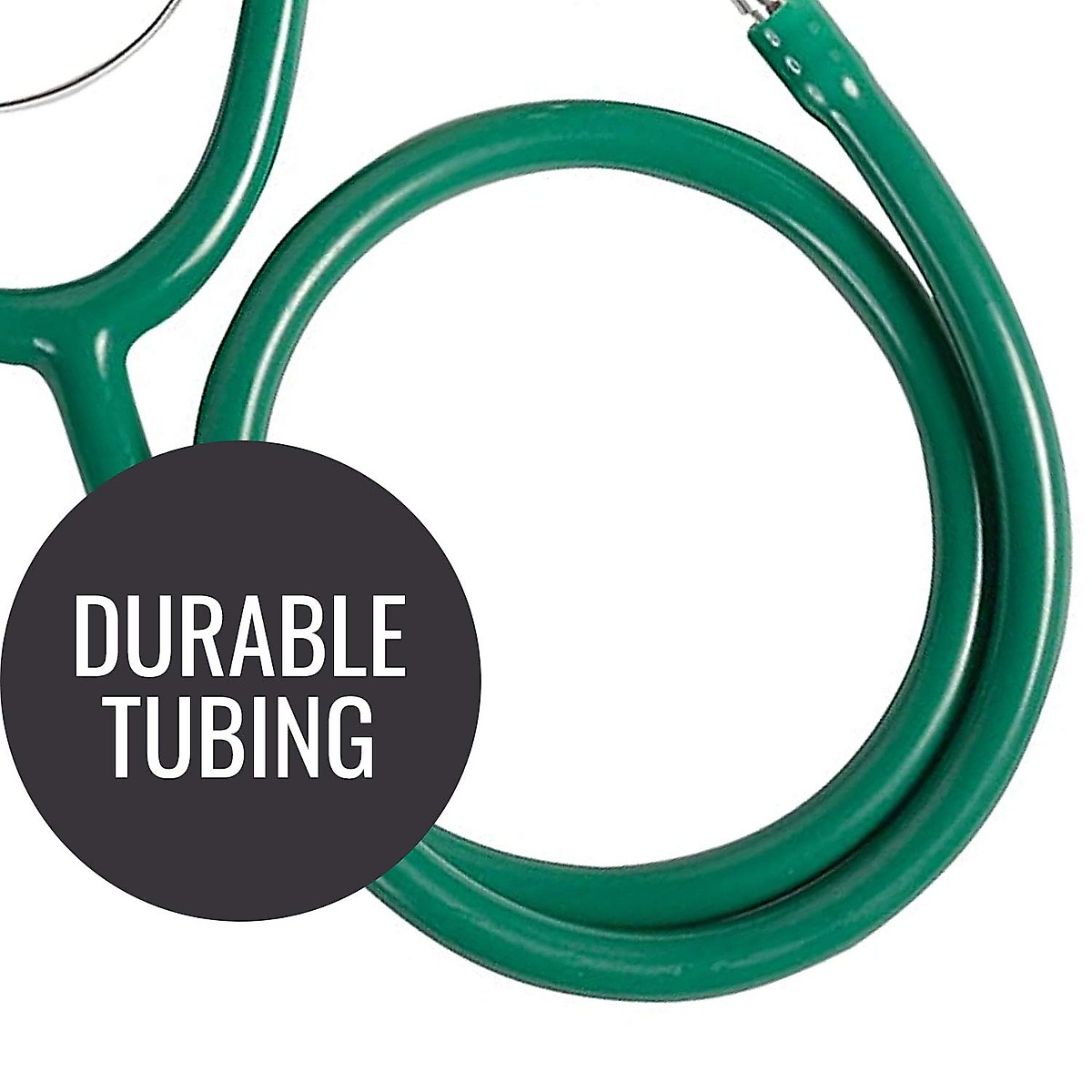 MABIS Spectrum Dual Head Lightweight Stethoscope, Hunter Green