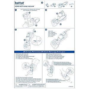 Battat- Play Circle- House Cleaning Set For Kids – Toy Vacuum – Hand Vacuum For Toddlers- Pretend Play – 3 years +