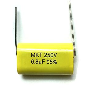 6.8uF 250V Metallized Polyester Film Capacitor 5% Audio Crossover Tweeter (1 Piece)