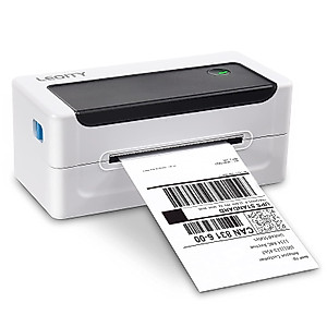 Leoity Thermal Label Printer, Shipping Label Printer for UPS, USPS, USB Connected Commercial Direct Label Maker Compatible with Shopify, Ebay, Amazon&Etsy-Windows&Mac Systems Supported (Not Bluetooth)