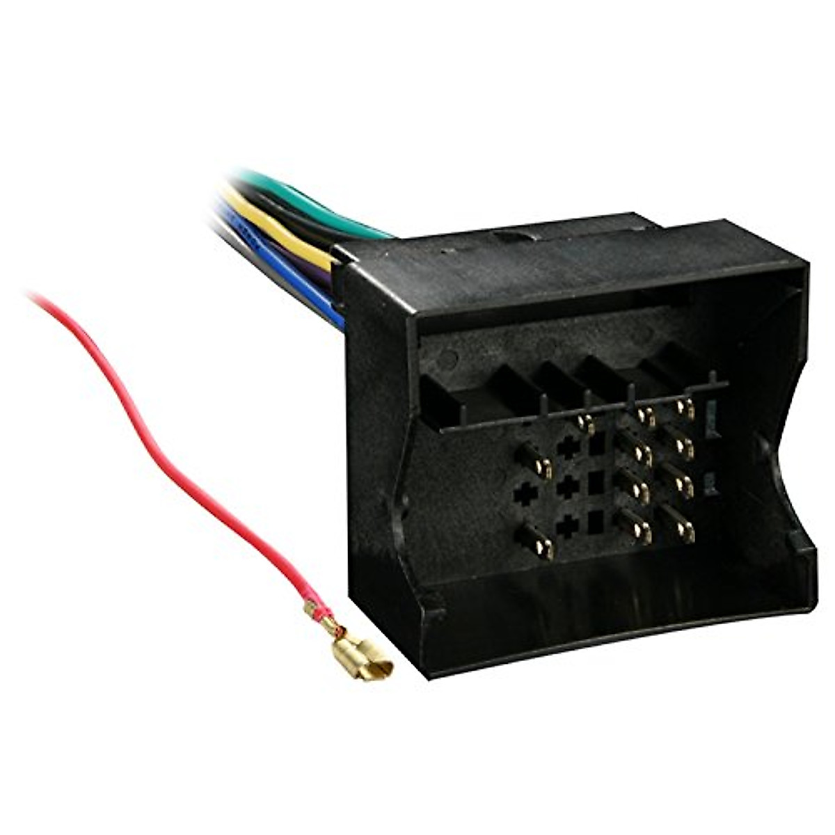 Metra 70-9003 Radio Wiring Harness for Audi/BMW/VW 2002-Up & Metra 40-EU10 Antenna to Radio Adapter Cable for Select 2002-Up BMW/Volkswagen Vehicles,Black