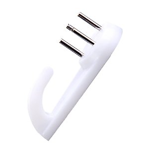 Garneck 10pcs White Household Wall Stud