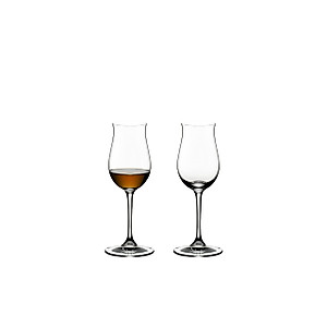 RIEDEL Vinum Cognac Hennessy 6416/71 Lead Crystal Glass 170 ml Set of 2