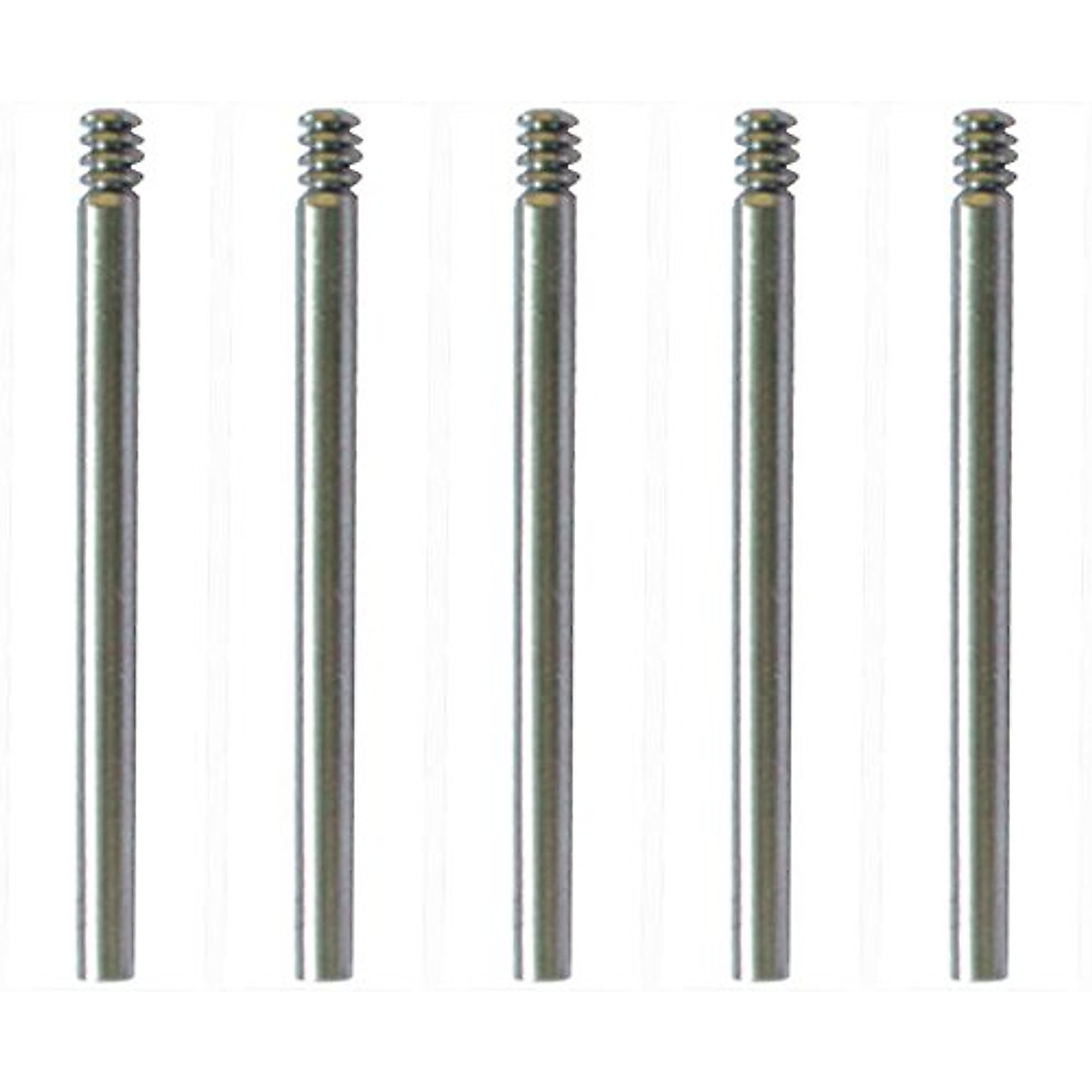 5 pcs Set of Dental Mandrels Disc Holders for Finishing Polishing Abrasive Discs HP Type