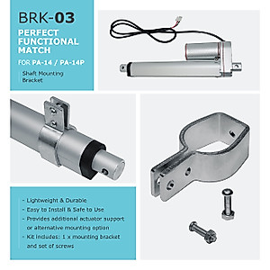 Progressive Automations 24V Mini Linear Electric Actuator - 6 inches, 150 lbs, Innovative Compact Design and Versatile Capabilities for Home and General Automation, Automotive, Manufacturing, PA-14