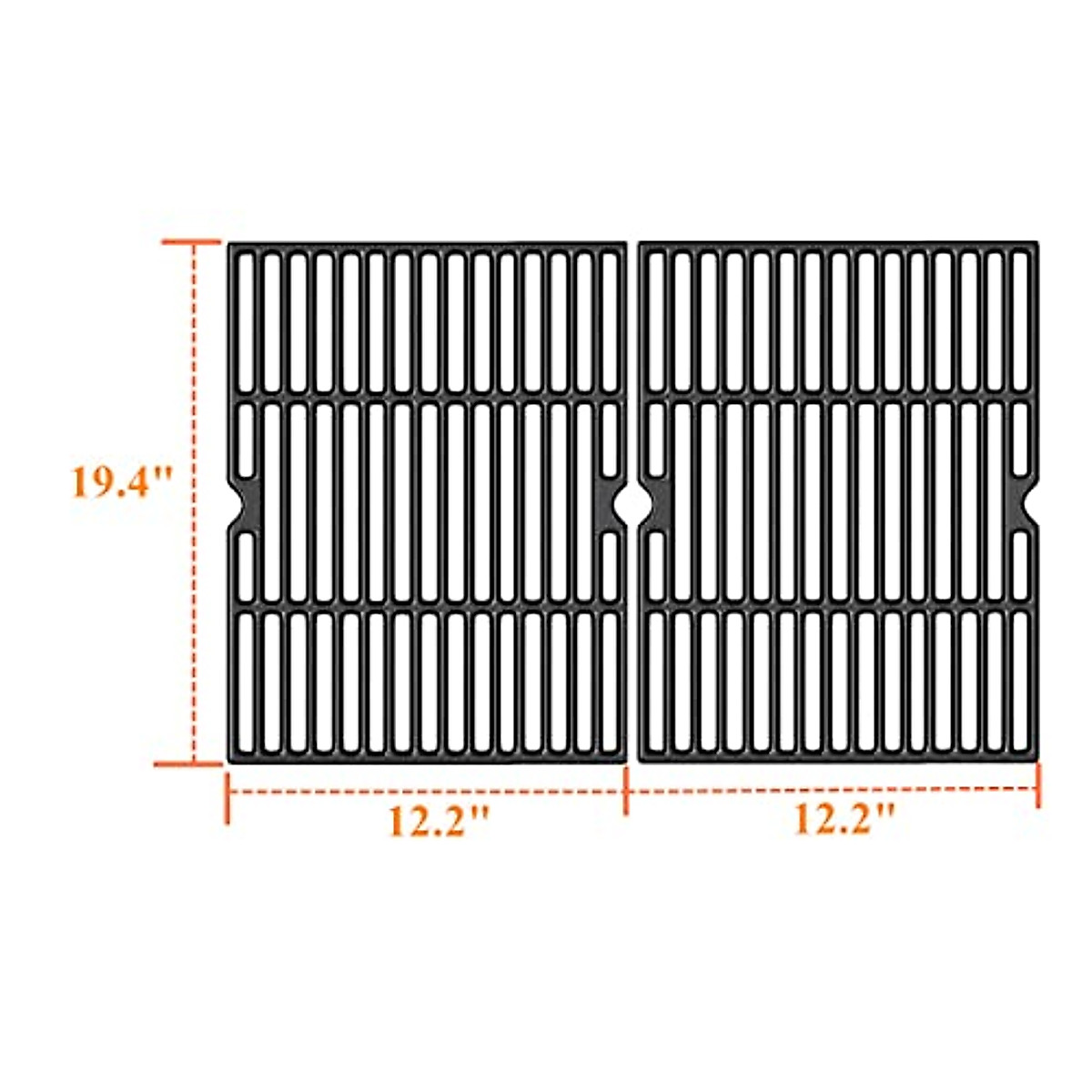 SafBbcue Cooking Grates Replacement for Pit Boss 700 Series Grills and Traeger BBQ07E.01 22 575 Lil' Tex Elite Pellet Grill Grid -Cast Iron