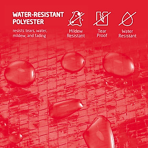 Zober Polythene Storage Bag for Gift Wrapping, Inner Pockets, Storage Box for Gift Paper and Holiday Accessories, 40 Inches Long - Tear Resistant Fabric