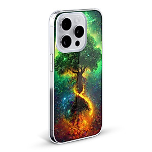 Head Case Designs Officially Licensed Wumples Yggdrasil, Norse Tree of Life Cosmic Universe Hard Back Case Compatible with Apple iPhone 11 Pro Max