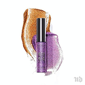 URBAN DECAY Heavy Metal Glitter Eyeliner, Disco Daydream - Silver Holographic Glitter - Water-Based Formula - Long-Lasting, Buildable, Quick Drying