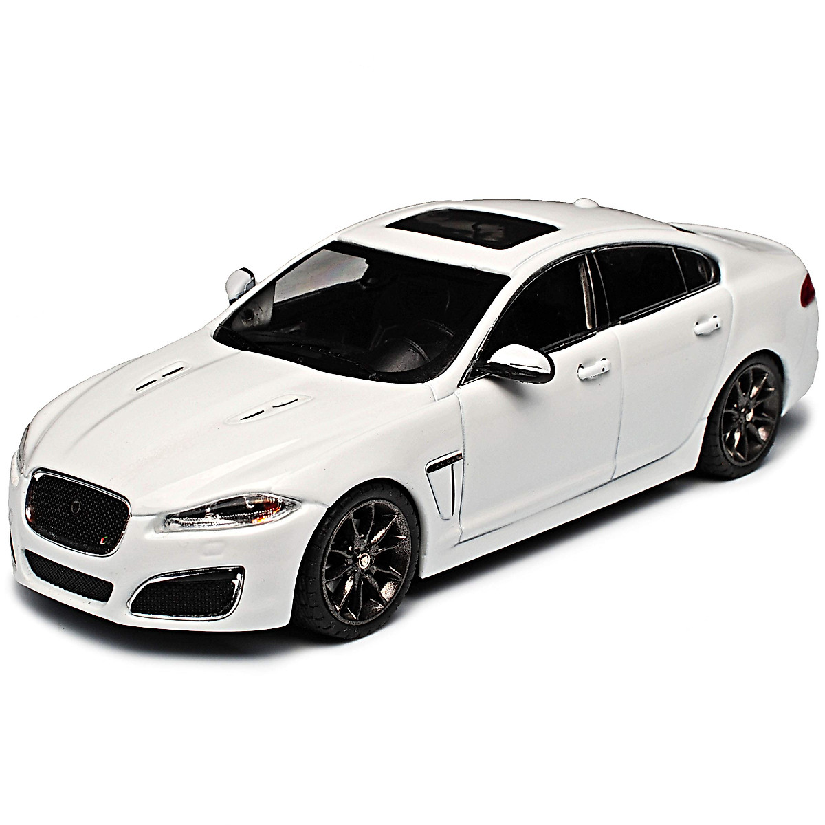 Jaguar XFR Saloon Polaris White 1:43 Scale Premium Model Replica Car