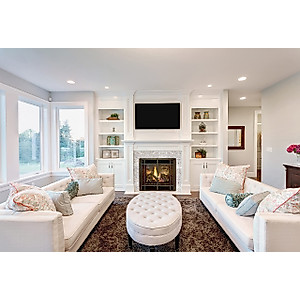 KASARO Peel and Stick Backsplash Shell Tiles, Mother of Pearl Mosaic Self Adhesive Tiles for Kitchen Wall Bathroom Bedroom Decor, Natural, 10-Sheet