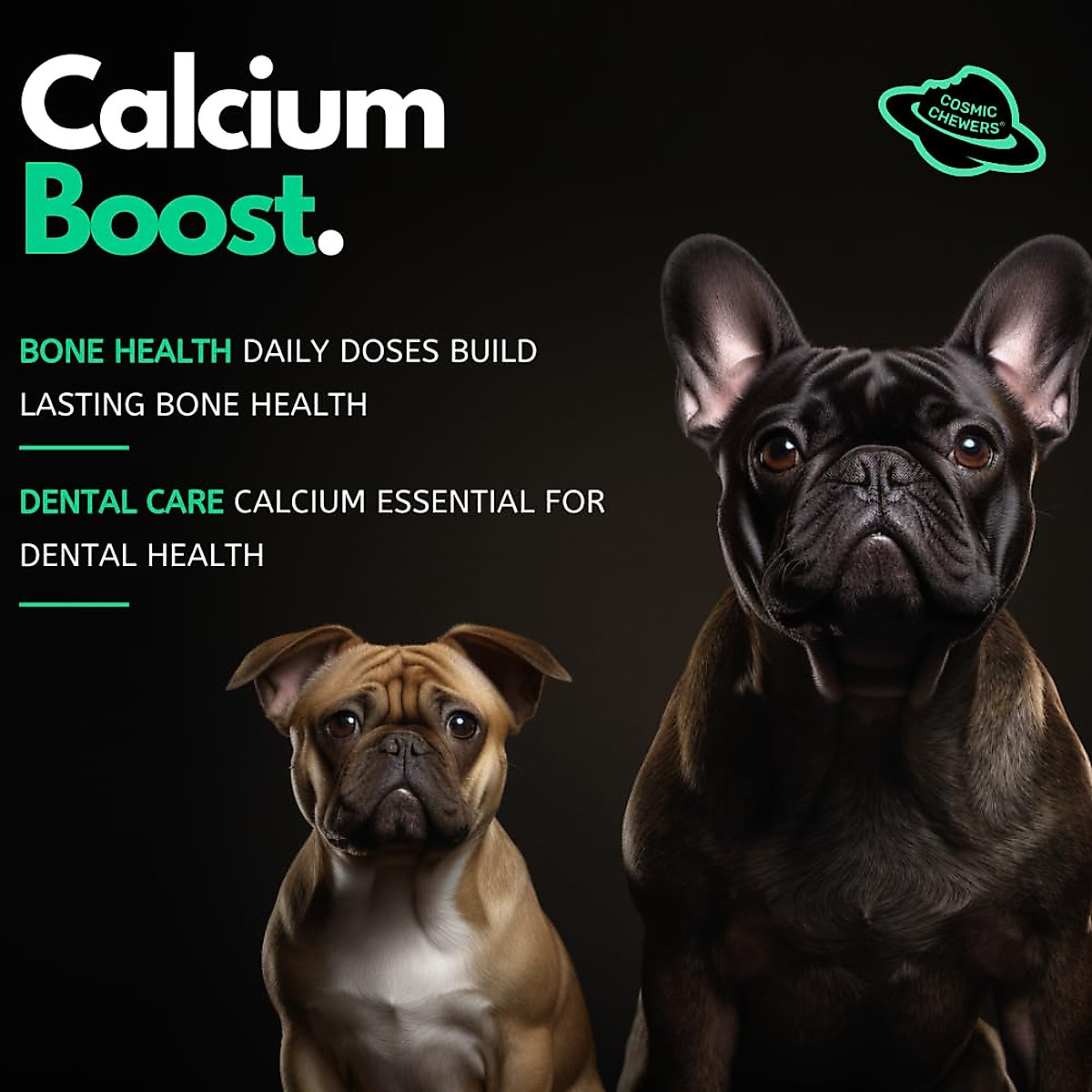 COSMIC CHEWERS | Yak Cheese Dog Food Topper | Boost Dog Agility Training & Muscle Recovery | Protein Powder for Dogs | Calcium-Rich 9oz Saving Pack