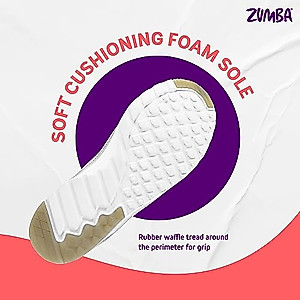 ZUMBA Women's Air Boss High-Top Athletic Shoes, 7, Silver