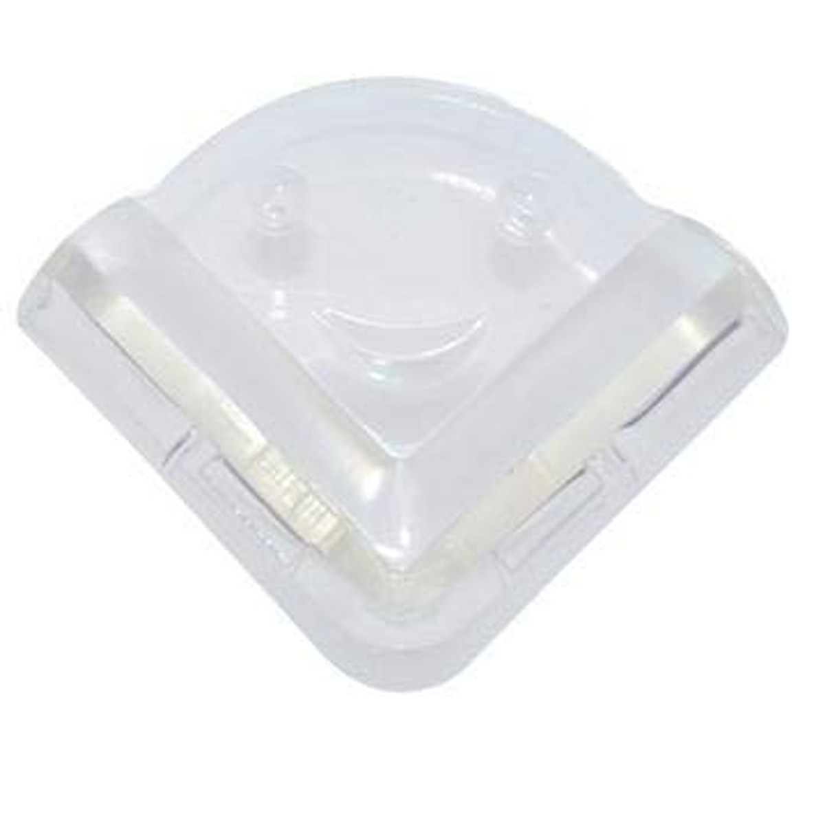 (Set of 4) Corner Protector BabyProof Safety, Medical Grade Clear Edge Softeners, Child Proof Corner Bumpers, Toddler, Home, Table, Adhesive, DIY, Easy, Guards, Accident Prevention by KinderGard