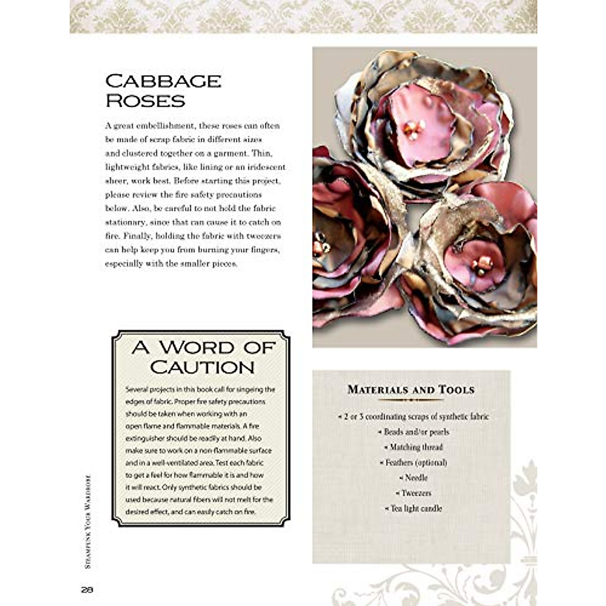 Steampunk Your Wardrobe, Revised Edition: Sewing and Crafting Projects to Add Flair to Fashion (Design Originals)