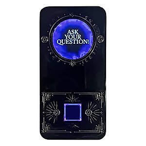 THE FORTUNE TELLER Mystical Light-Up Device into The Cosmos & Unknown, Speaking, Talking, 100+ Magical Predictions, LCD Display, Novelty Toy, All-New Magic 8 Ball Alternative, Limited Edition