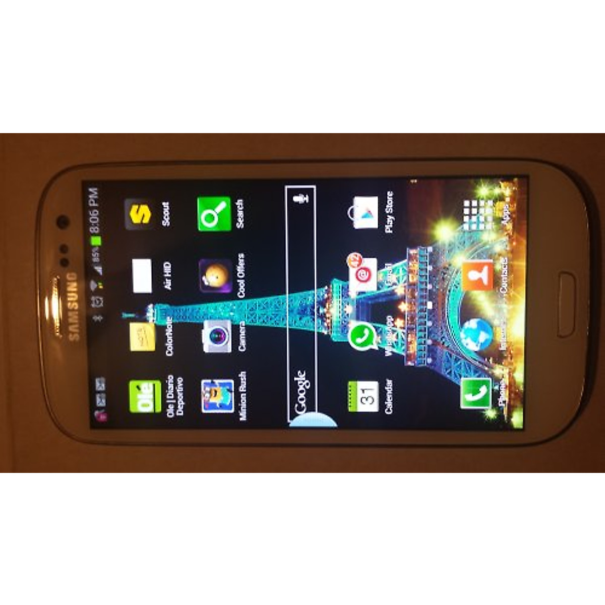 T-Mobile Samsung Galaxy SIII (S3) (T999) Pebble Blue